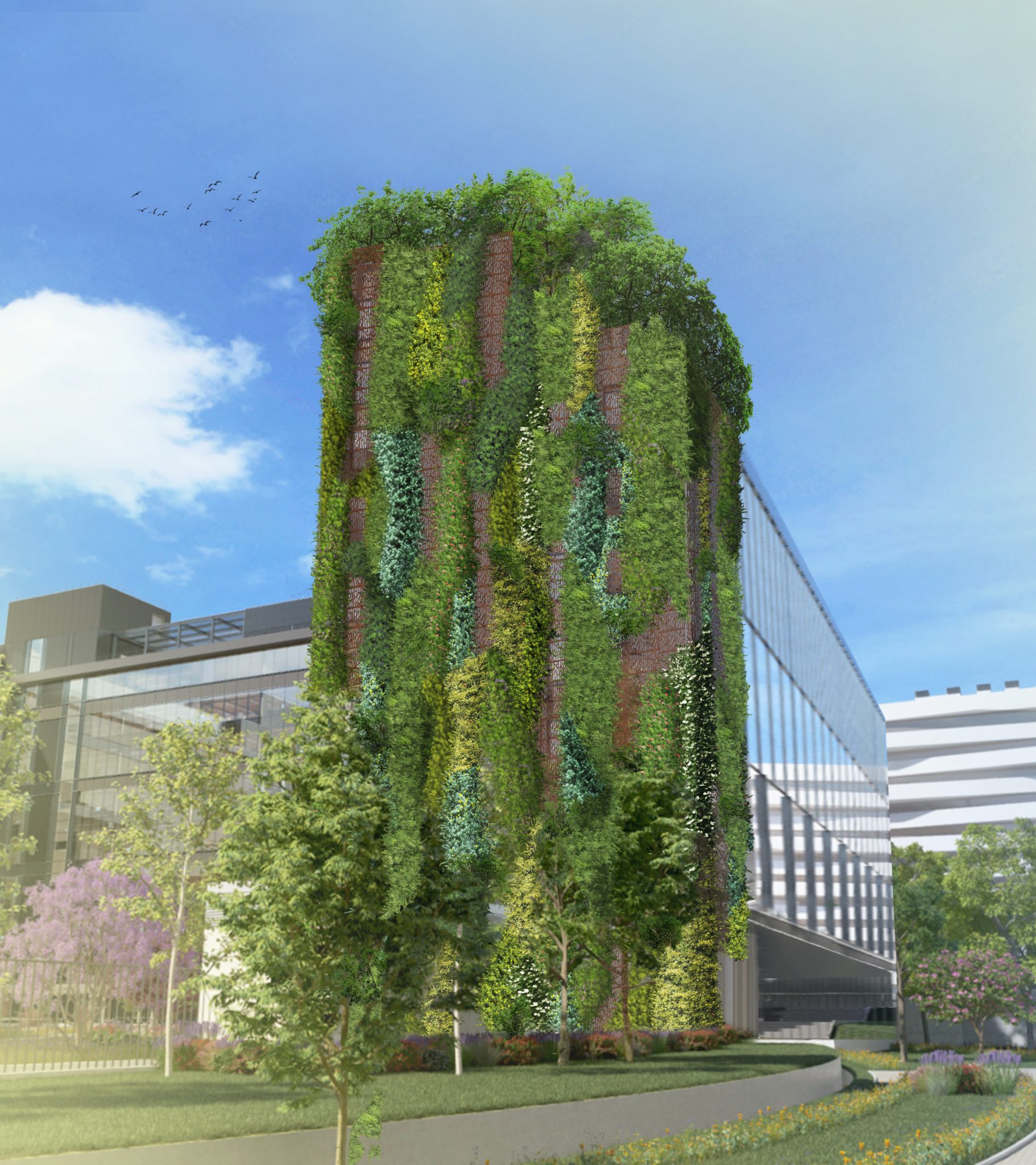 Jardín vertical Madnum: Naturaleza en Altura para un Nuevo Madrid